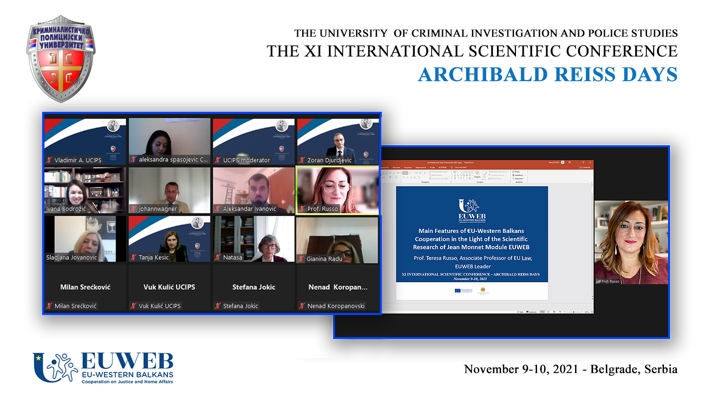 Archibald Reiss Days – 9 November 2021 – Euweb | EU-Western Balkans ...